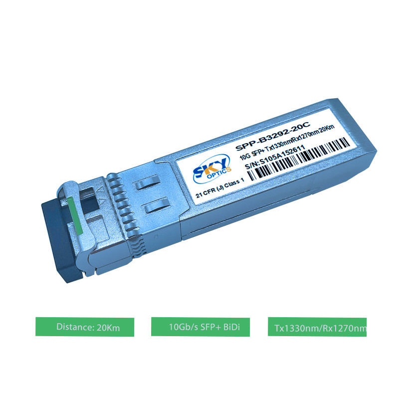 SMF 미디어 SFP 광 수신기 20km 전송 거리의 호환성